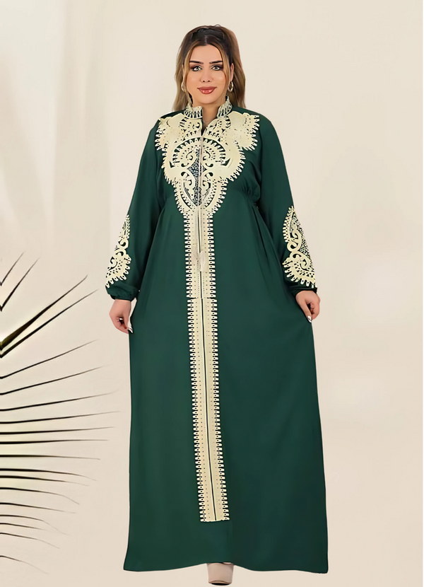 عباية استقبال منزلي مطرزة – MSY GALLERY